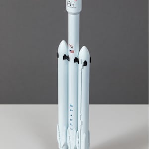 Spacex Falcon Heavy Rocket Spacecraft Launch Vehicle Scale Model - Etsy