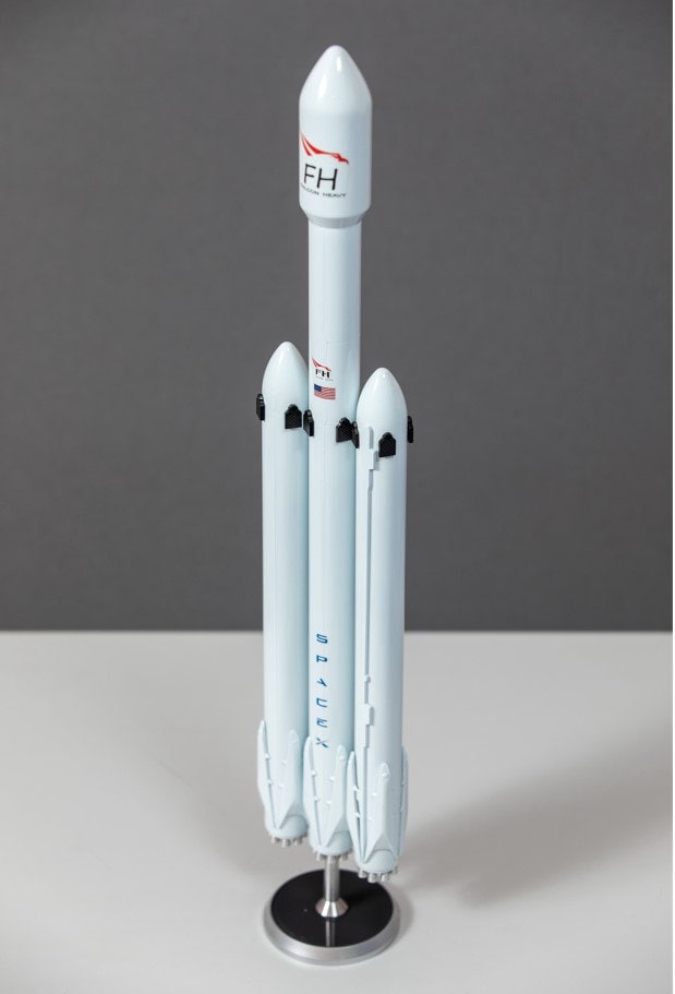 Spacex Falcon Heavy Rocket Spacecraft Launch Vehicle Scale Model - Etsy
