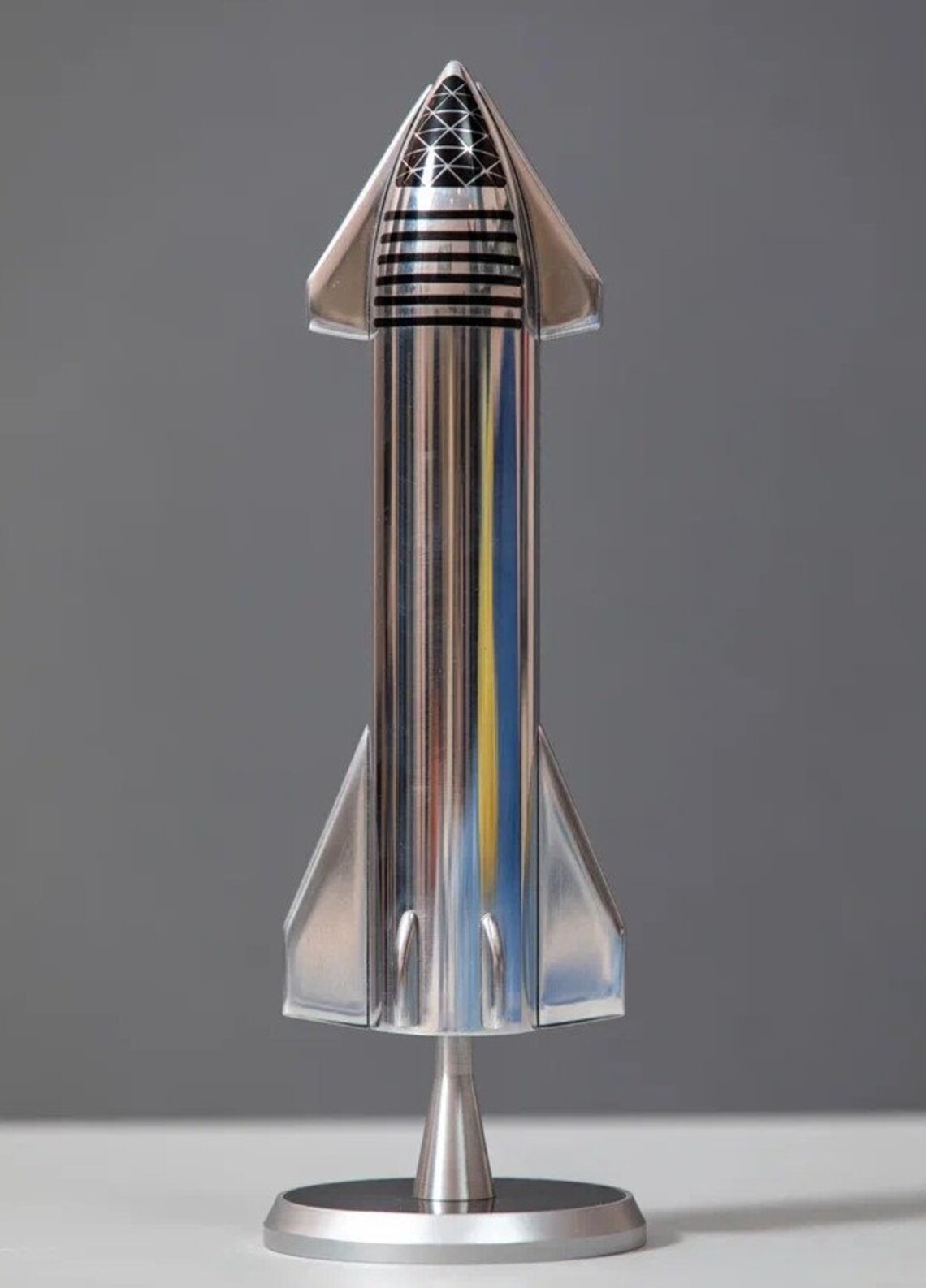 Spacex Falcon Superheavy Rocket Spacecraft Launch Vehicle Scale Model ...