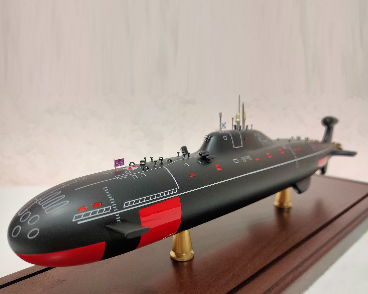 Submarine Project 971 "shuka B" Scale Model - Etsy