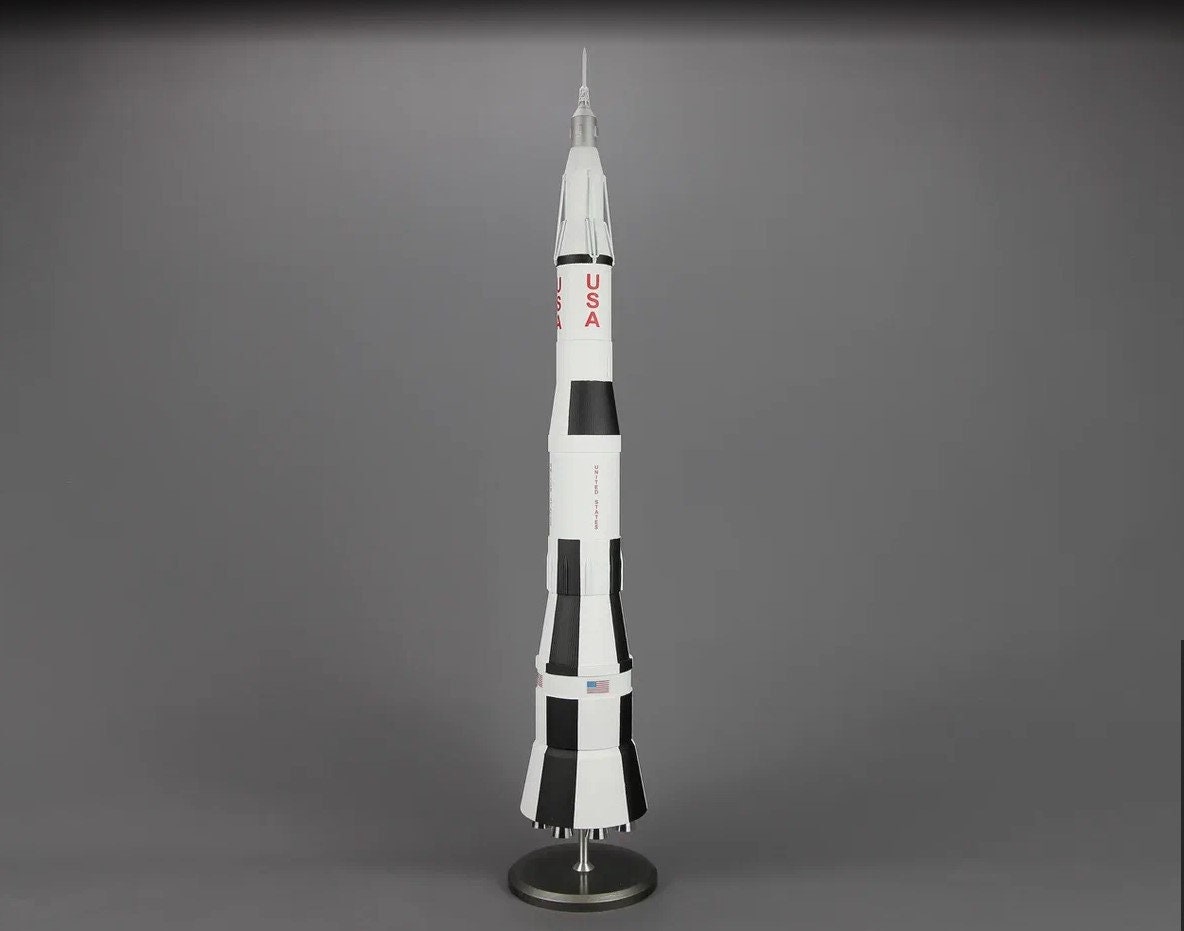 Legendary NASA Nova Rocket Scale 1:100 Handcraft Model - Etsy