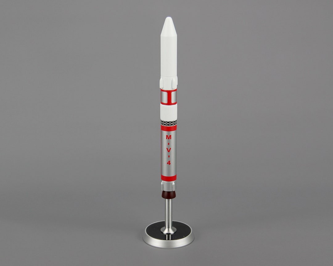 JAXA M-V Rocket Spacecraft Launch Vehicle Scale Model - Etsy