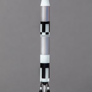 Gemini-titan 2 Spacecraft Launch Vehicle Scale Metal Model - Etsy