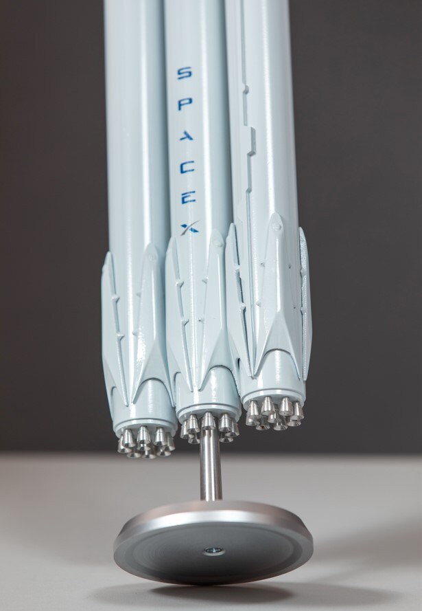 Spacex Falcon Heavy Rocket Spacecraft Launch Vehicle Scale Model - Etsy