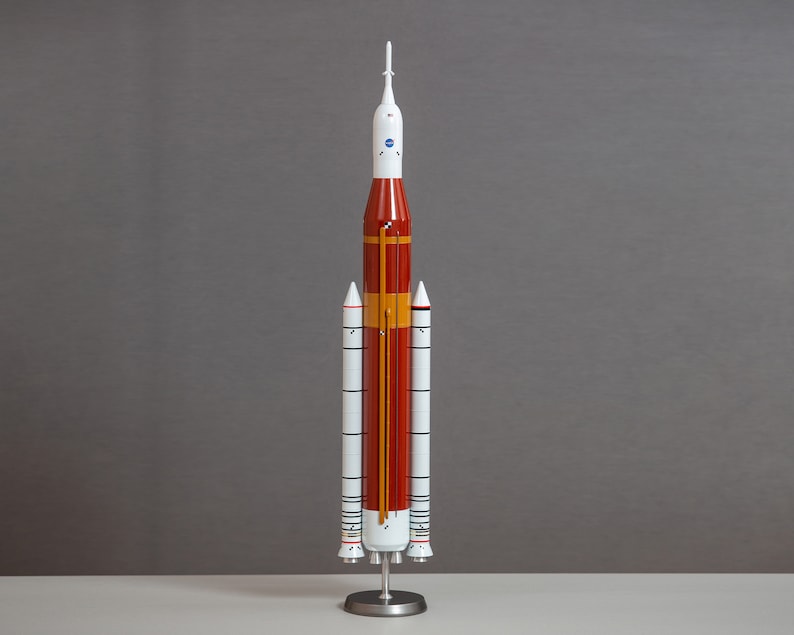 SLS-1B Crew Spacecraft Launch Vehicle Scale Model V2 - Etsy