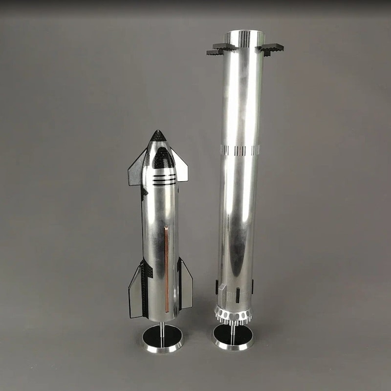 Space X Starship Scale Model - Etsy