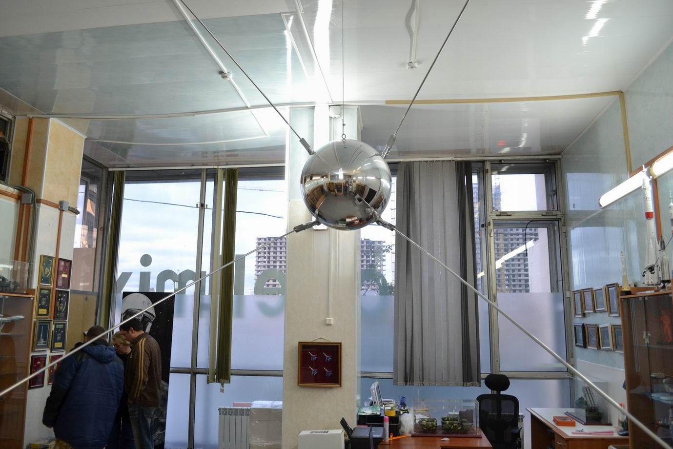 BIG Legendary Handmade First Space Satellite Sputnik 1 USSR Exclusive ...