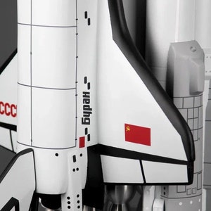 USSR Energia Buran Rocket Spacecraft Launch Vehicle Scale Model - Etsy