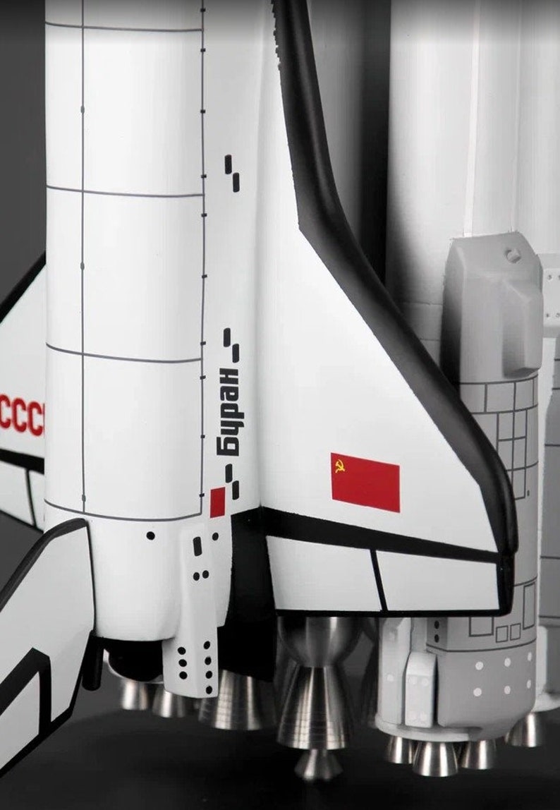 USSR Energia Buran Rocket Spacecraft Launch Vehicle Scale Model - Etsy