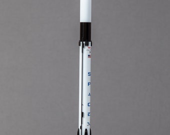 Job Ticket Forms SpaceX Falcon 9 Rocket Model - 1:233 Scale Diecast ...
