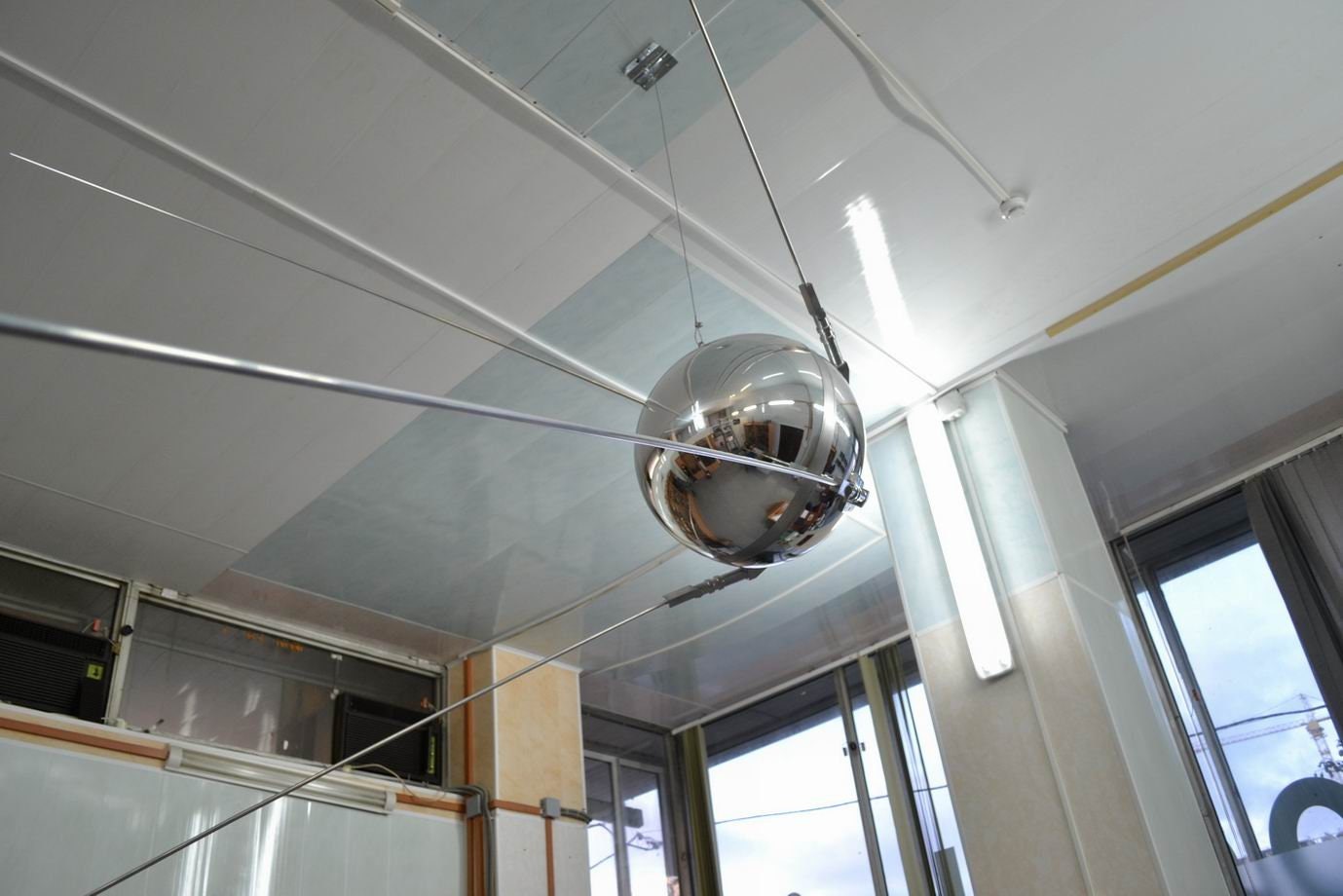 BIG Legendary Handmade First Space Satellite Sputnik 1 USSR Exclusive ...