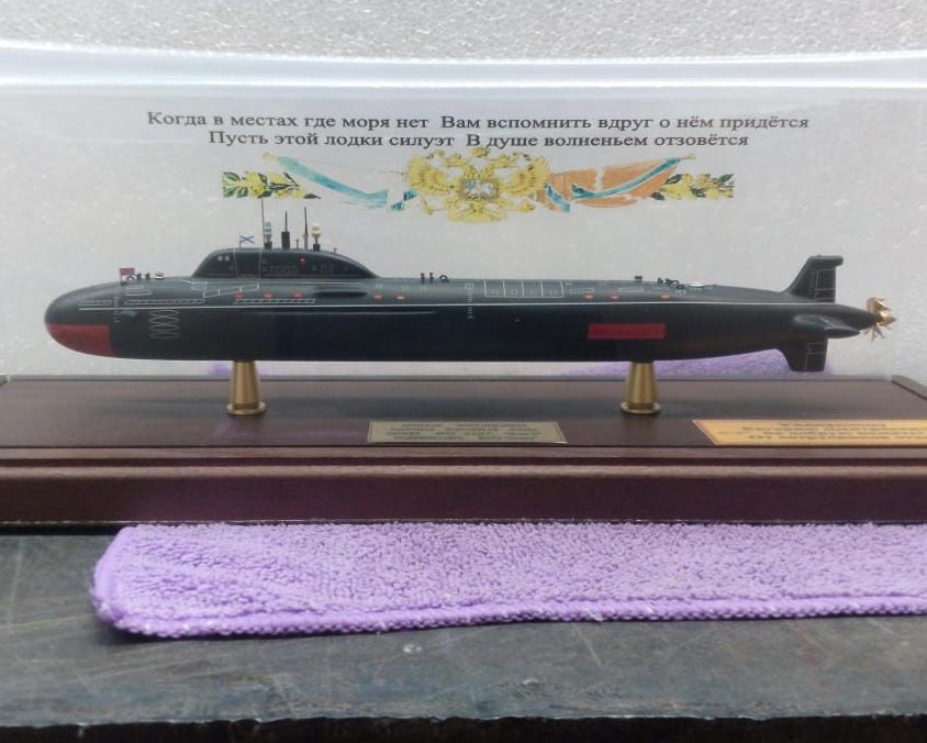 Submarine Project 885 "yasen", 885M "yasen-m" Scale 1/400 Model - Etsy