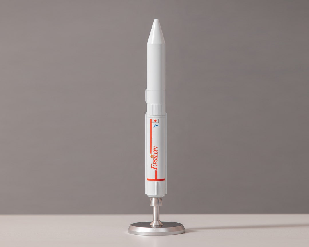 JAXA Epsilon Rocket Spacecraft Launch Vehicle Scale Model HANDMADE! - Etsy