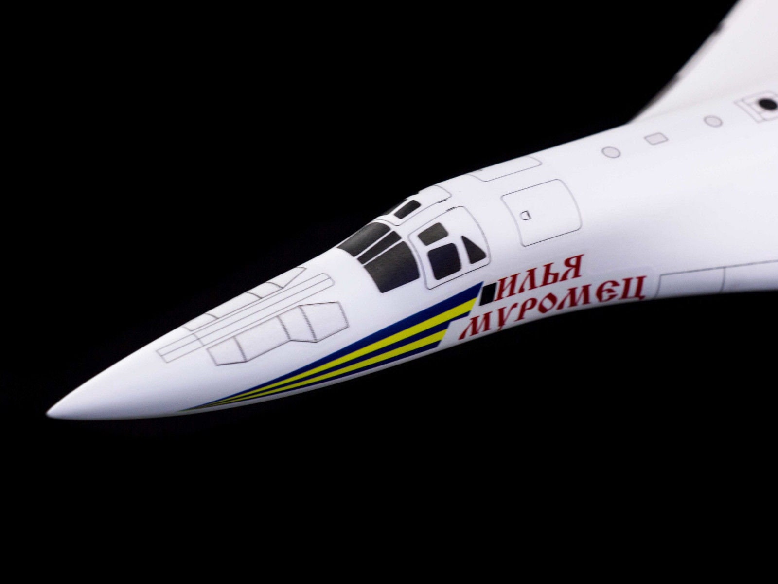 Handmade USSR Russiantupolev Tu-160 Blackjack Scale Model Iliya ...