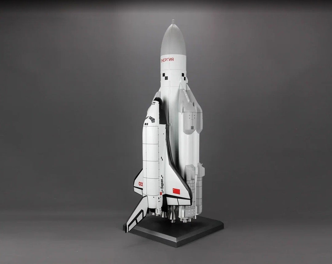USSR Energia Buran Rocket Spacecraft Launch Vehicle Scale Model - Etsy