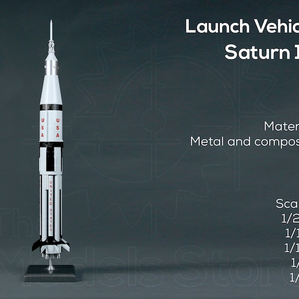 Nasa Saturn 1b Model - Etsy