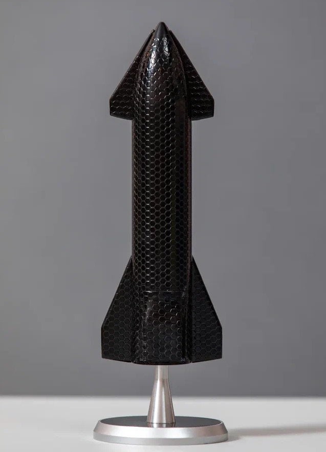 Spacex Falcon Superheavy Rocket Spacecraft Launch Vehicle Scale Model ...