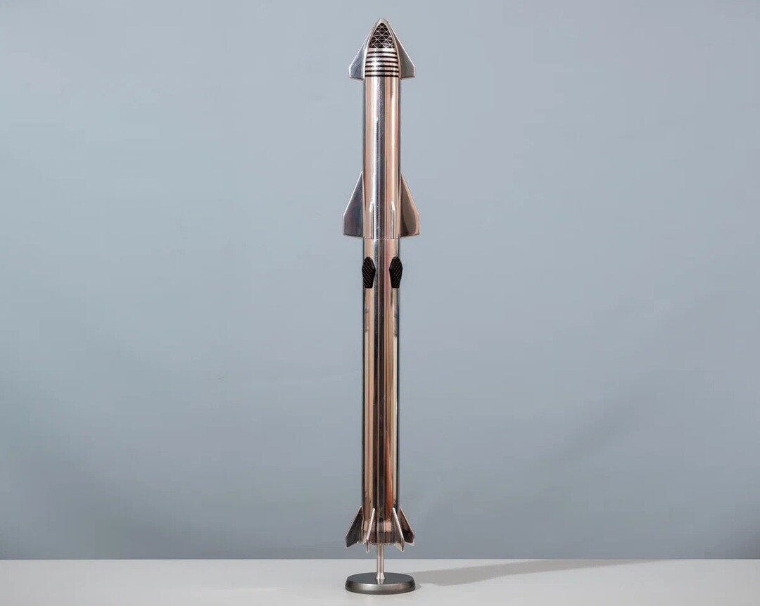 Super BIG Crafted Premium Musk Spacex Superheavy+starship Rocket ...