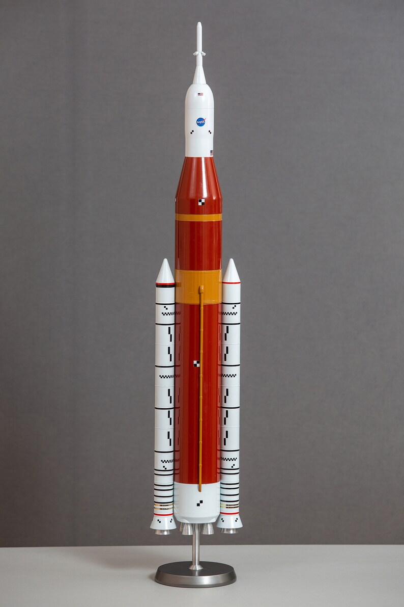 SLS-1B Crew Spacecraft Launch Vehicle Scale Model V2 - Etsy