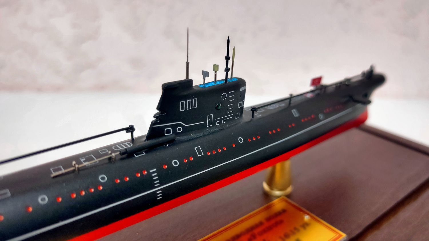 Submarine Project 641 Class foxtrot Scale Model - Etsy