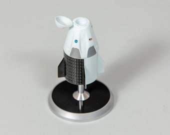 Spacex Model Kit, Starship Rocket Model Crew Dragon Spacecraft,front ...