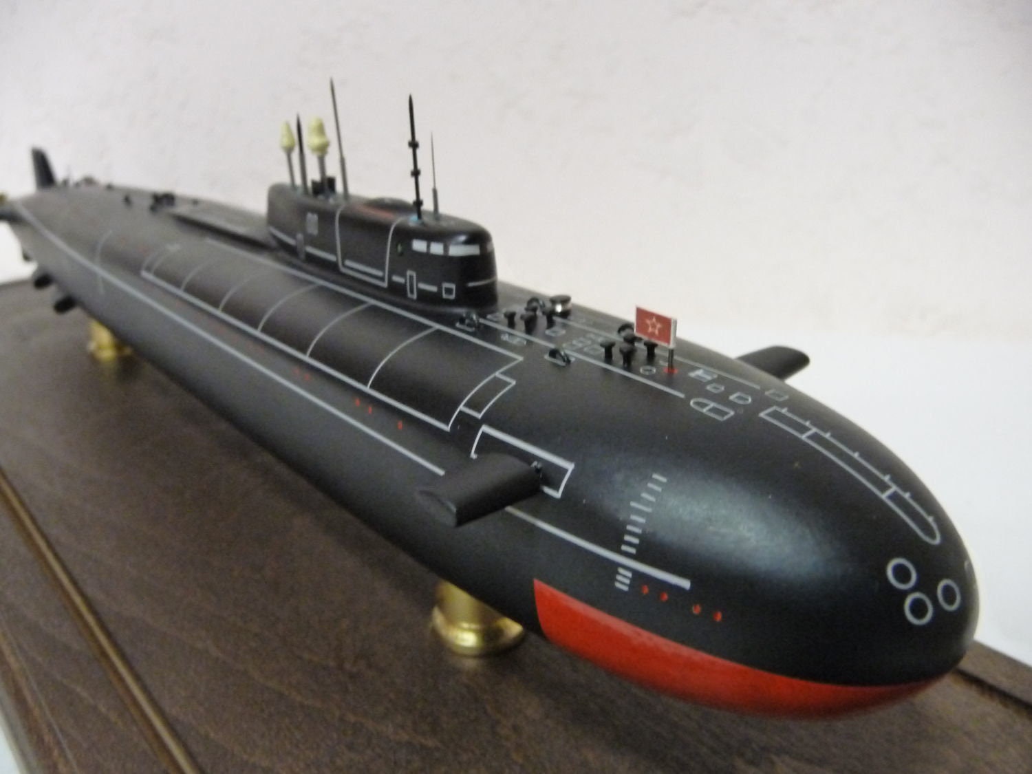 Maqueta a escala del submarino 949A "Antey", 949 "Granit". - Etsy México