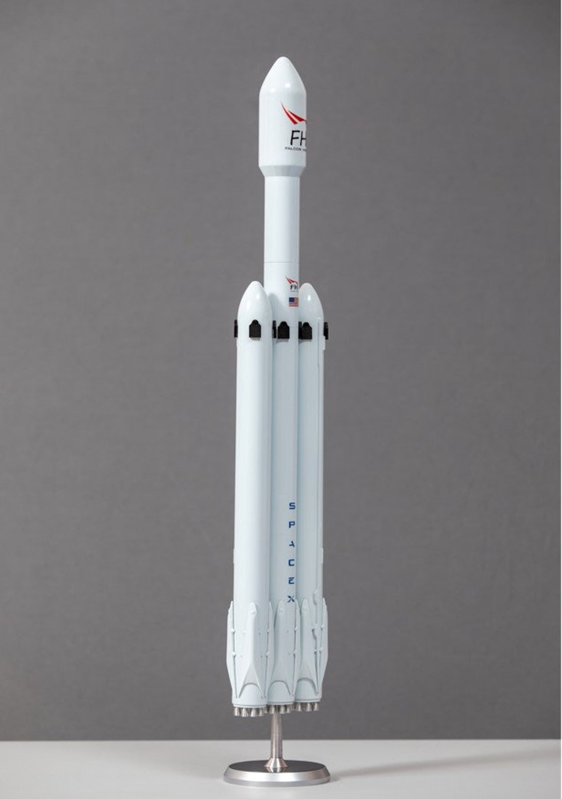Spacex Falcon Heavy Rocket Spacecraft Launch Vehicle Scale Model - Etsy