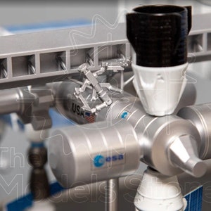 ISS International Space Station Scale Model With Cover - Etsy
