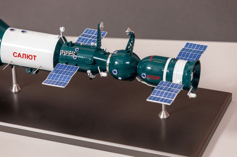 Salyut 1 DOS-1 Space Station Scale Model - Etsy