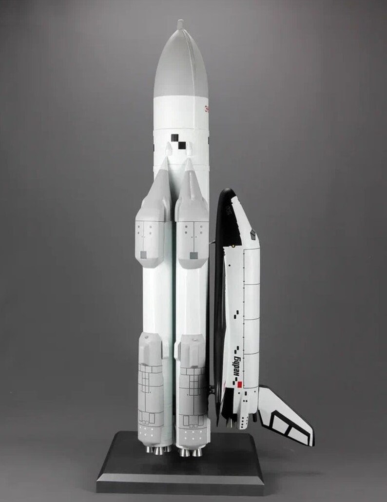 USSR Energia Buran Rocket Spacecraft Launch Vehicle Scale Model - Etsy