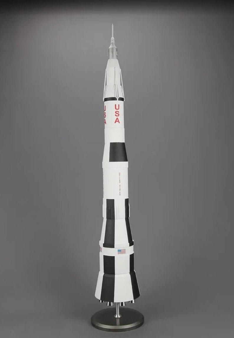 Legendary NASA Nova Rocket Scale 1:100 Handcraft Model - Etsy