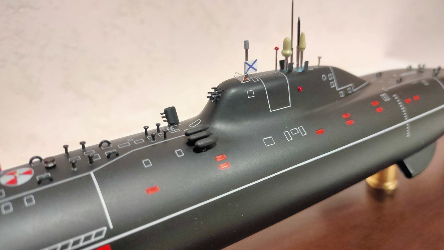 Submarine Project 971 "shuka B" Scale Model - Etsy