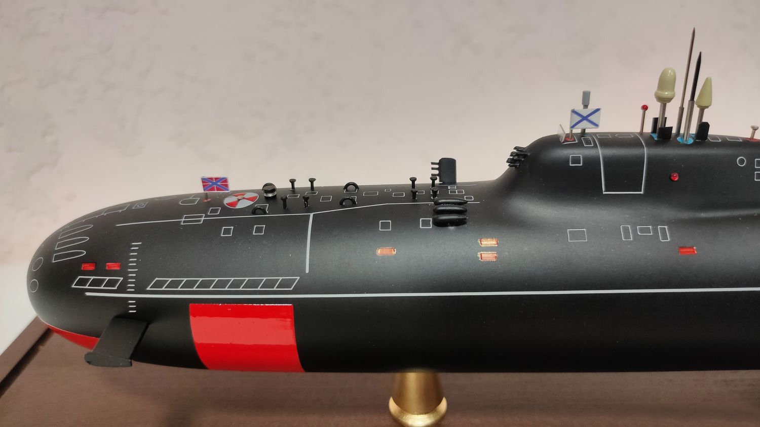 Submarine Project 971 "shuka B" Scale Model - Etsy