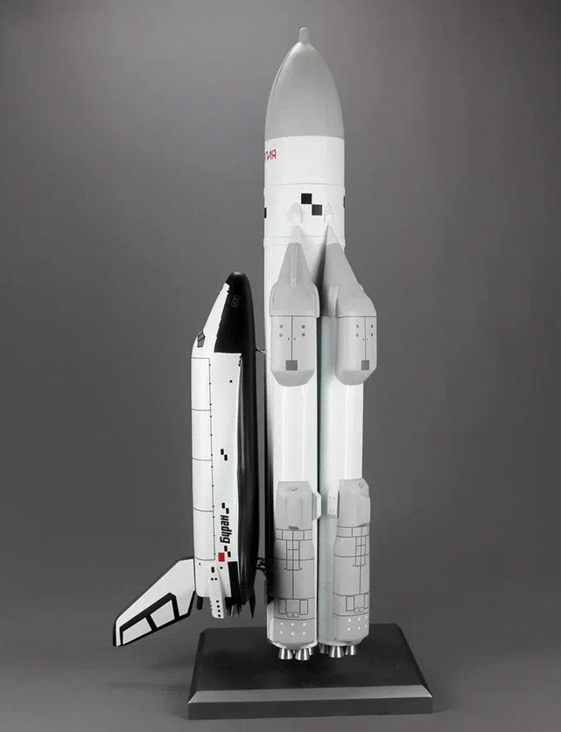 USSR Energia Buran Rocket Spacecraft Launch Vehicle Scale Model - Etsy