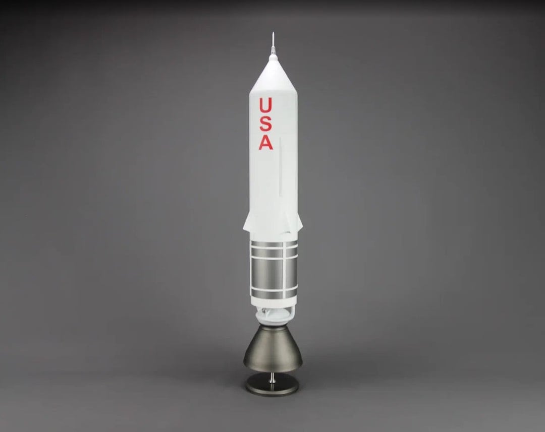 Handmade Sea Dragon Rocket Spacecraft Launch Vehicle Scale Model 1/250 ...