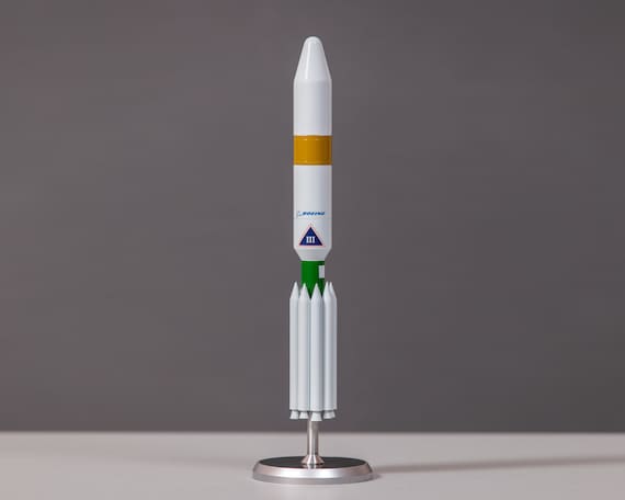 Delta 3 Spacecraft Launch Vehicle Scale Model V2 | Etsy