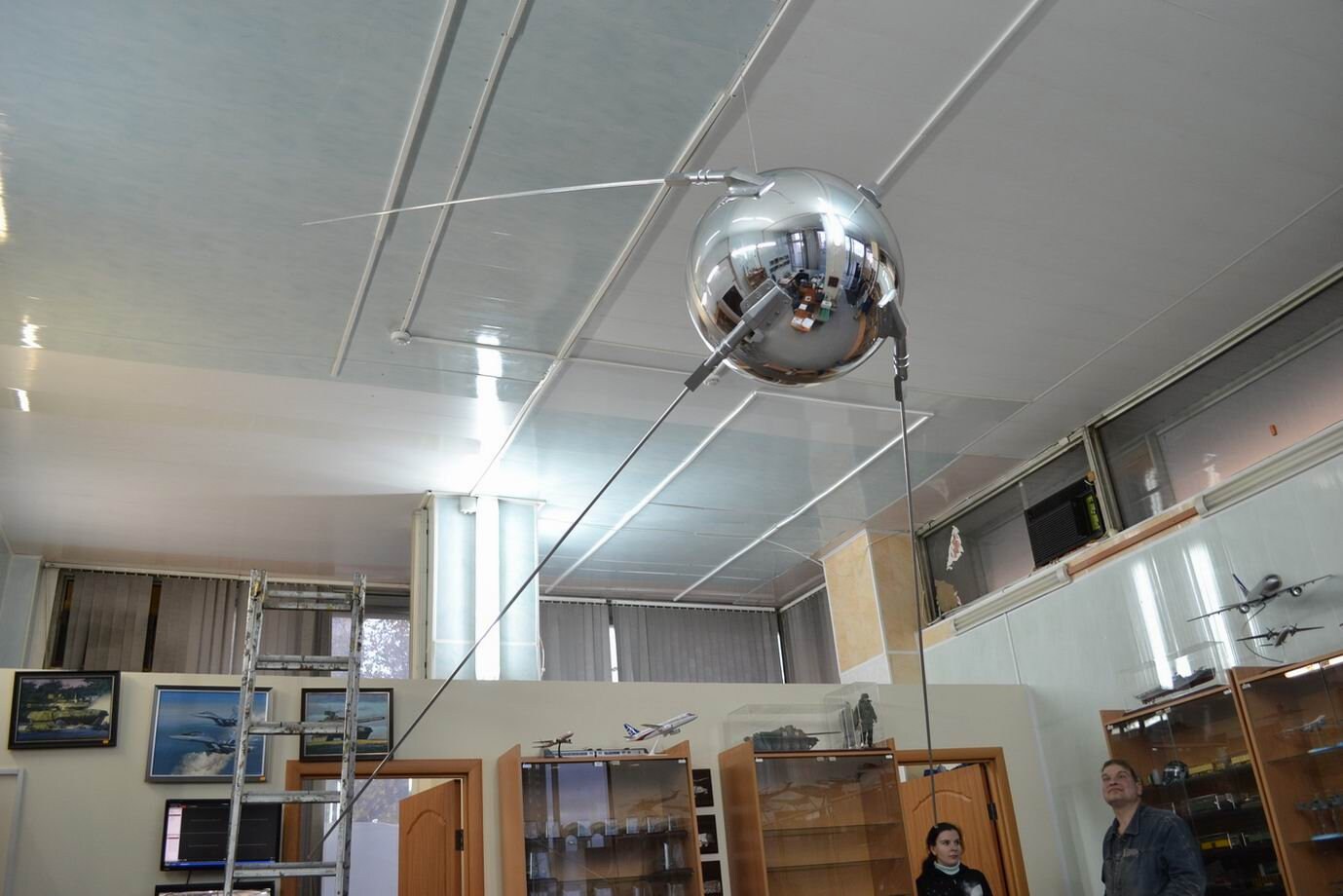 BIG Legendary Handmade First Space Satellite Sputnik 1 USSR Exclusive ...