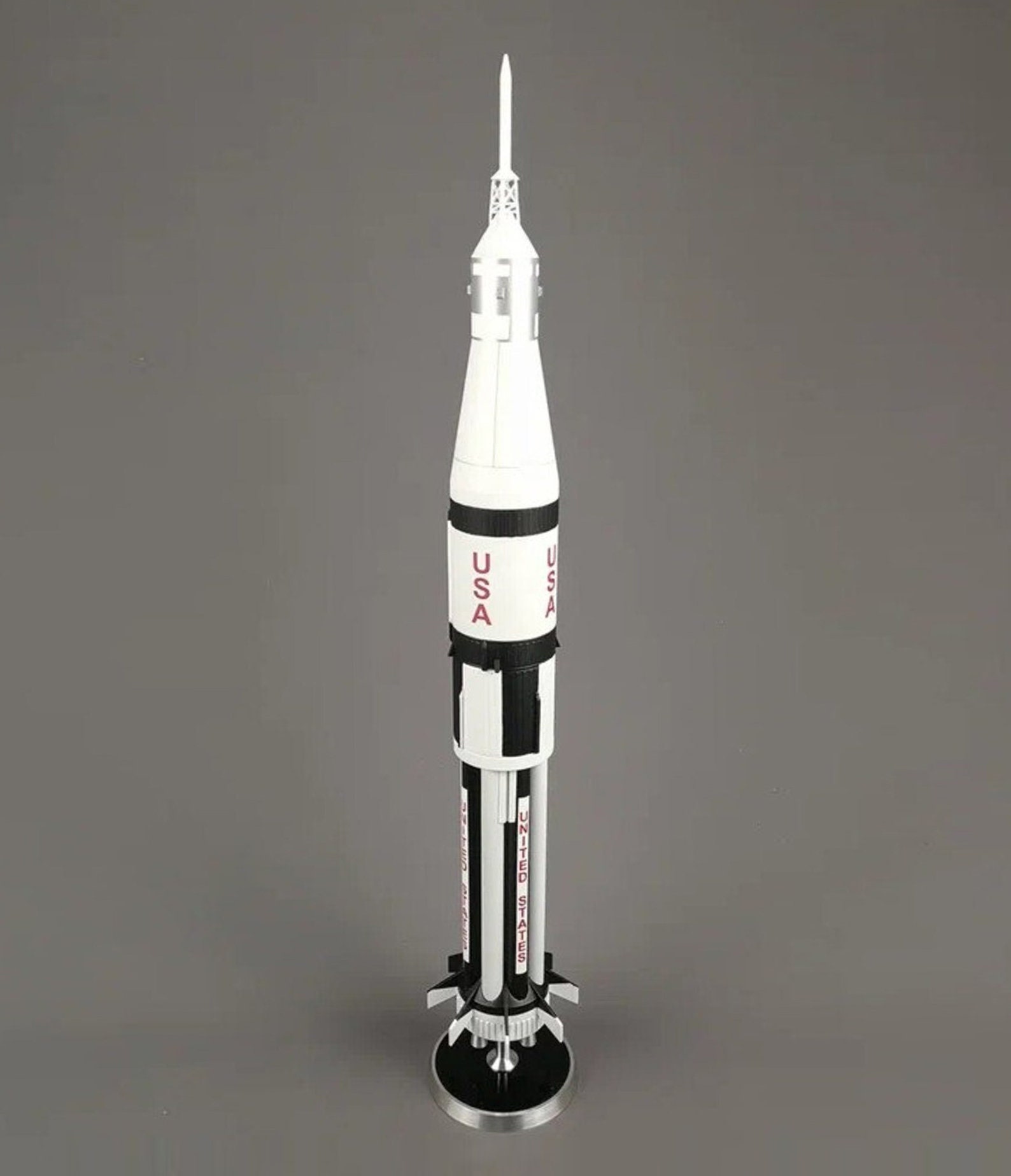 Legendary NASA Saturn 1B Spacecraft Launch Vehicle Scale Model AS-202 ...