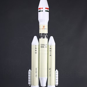 Indian ISRO GSLV MK3 Rocket Spacecraft Launch Vehicle Scale Model - Etsy