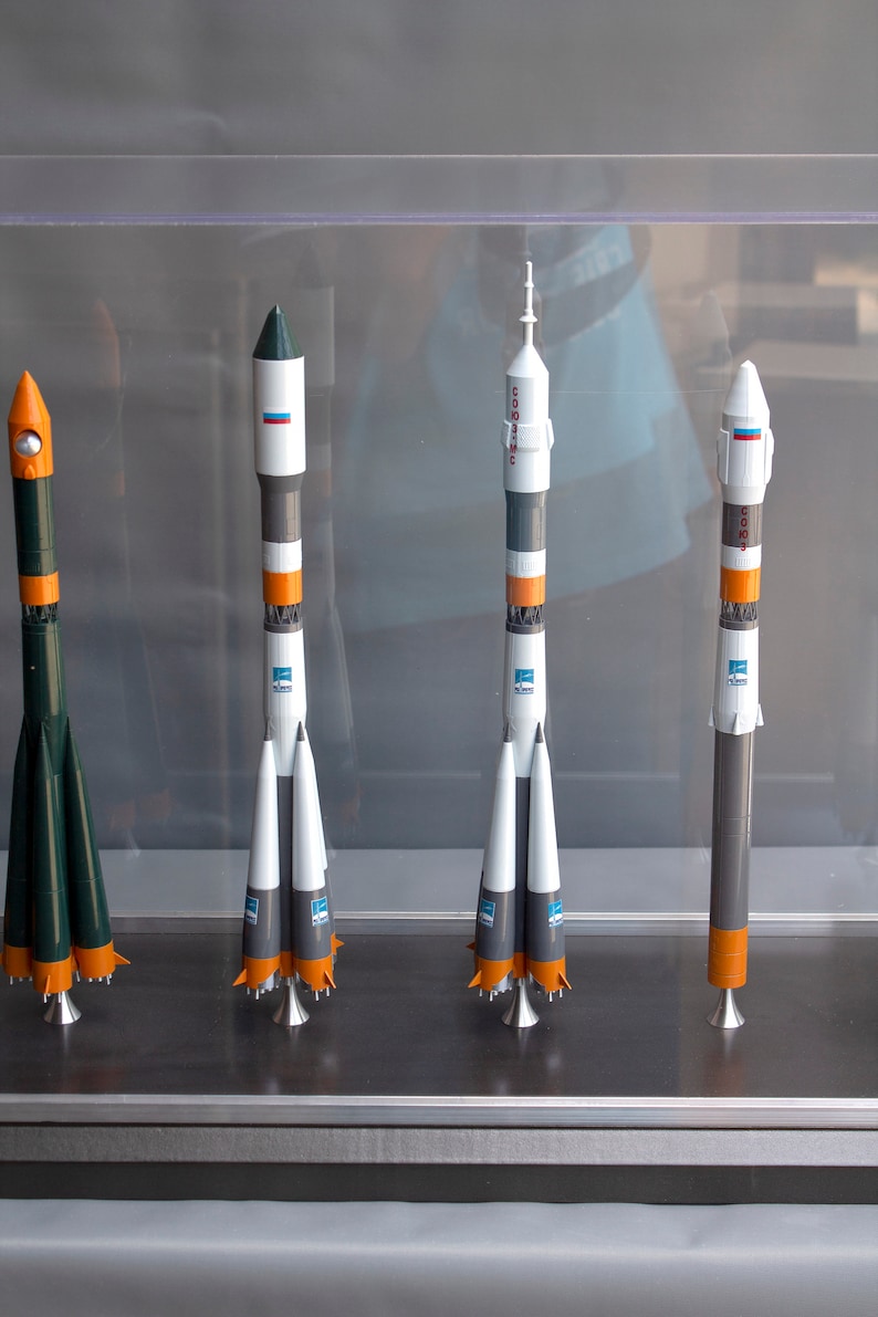 USSR Russian R7-soyuz Family Set of Rocket Launch Vehicle Scale Model ...