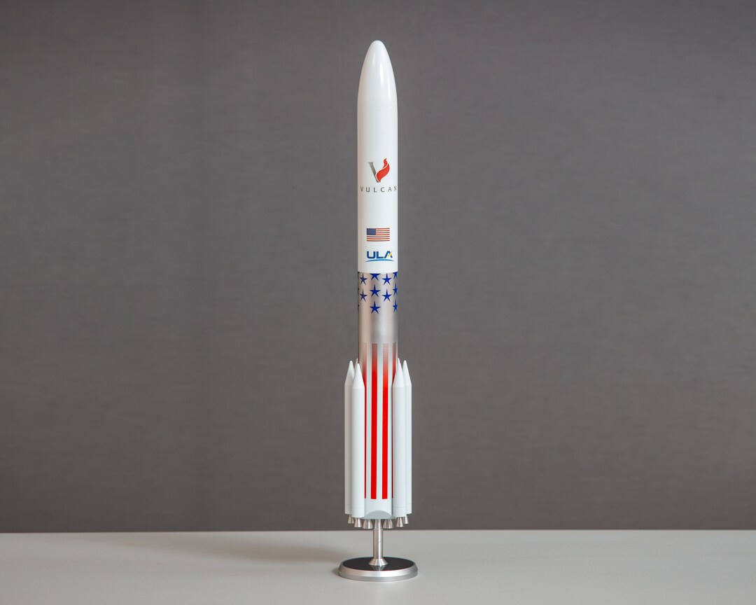 ULA Vulcan Centaur Spacecraft Launch Vehicle Scale Model - Etsy