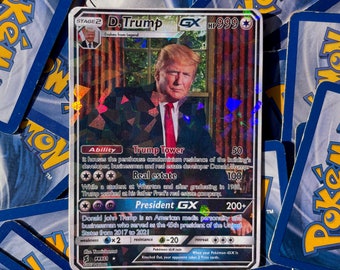 Trump Trading Cards - Etsy