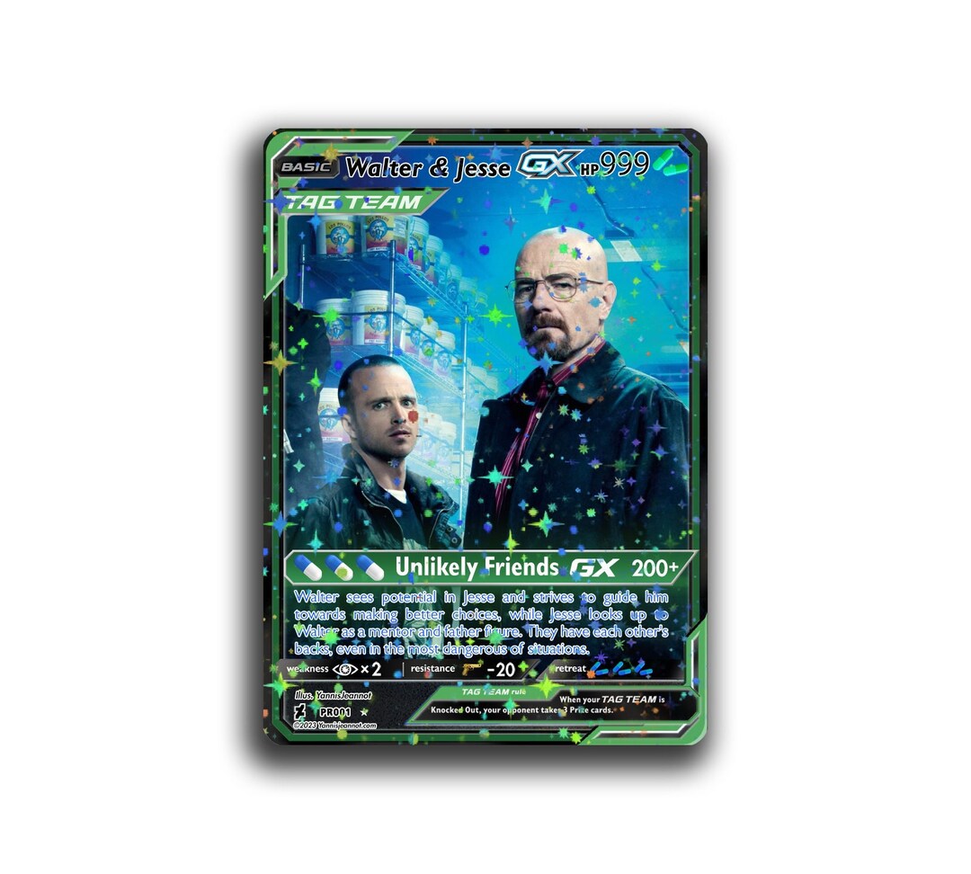 Breaking Bad Special Holographic Trading Card Collective - Etsy