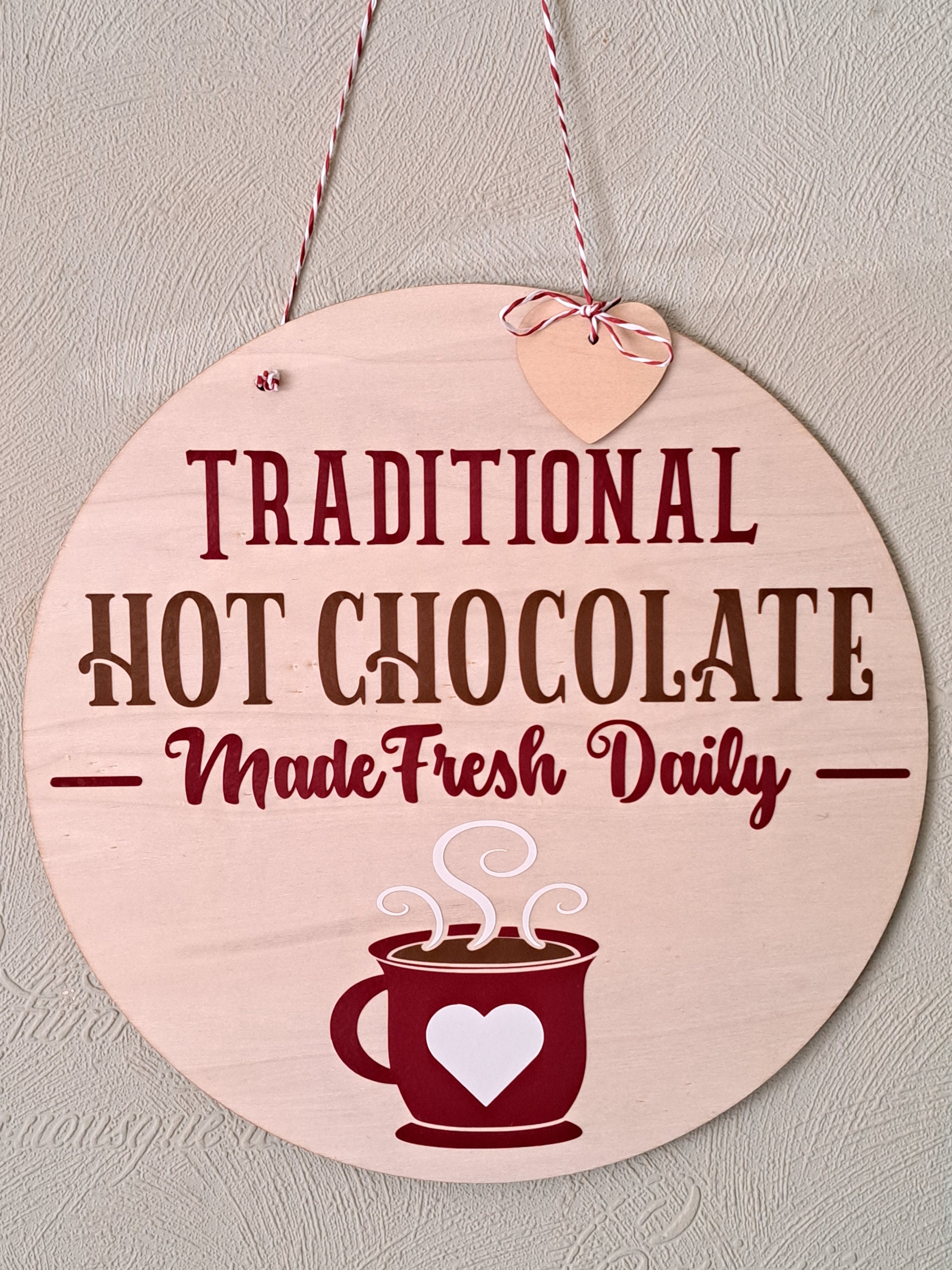 Rustic Hot Chocolate Station / Bar Sign, Crate, Glass Jars and Spoon - Etsy