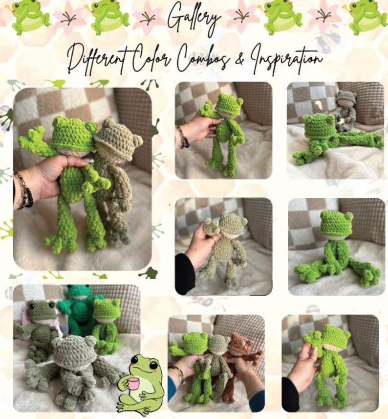 Fig the Frog Snuggler Crochet Pattern - Frog Snuggler Crochet Pattern ...