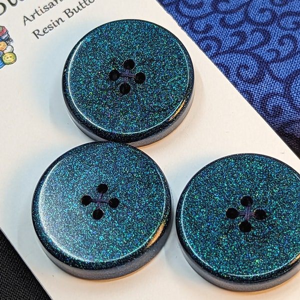 Teal Buttons - Etsy