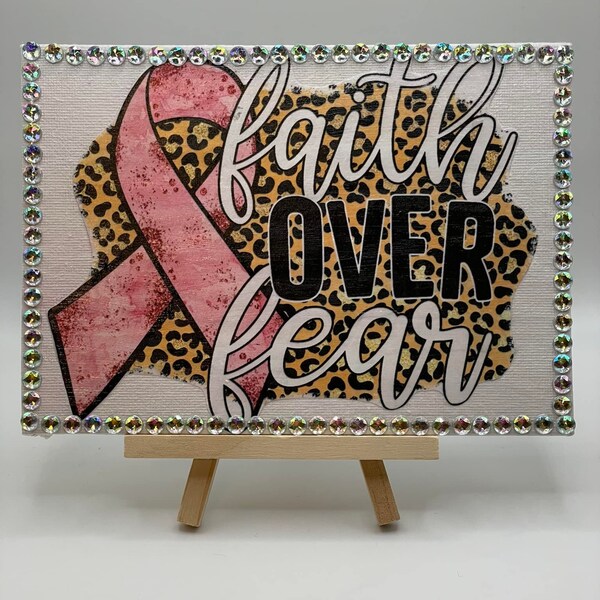 Breast Cancer Desk Decor - Etsy
