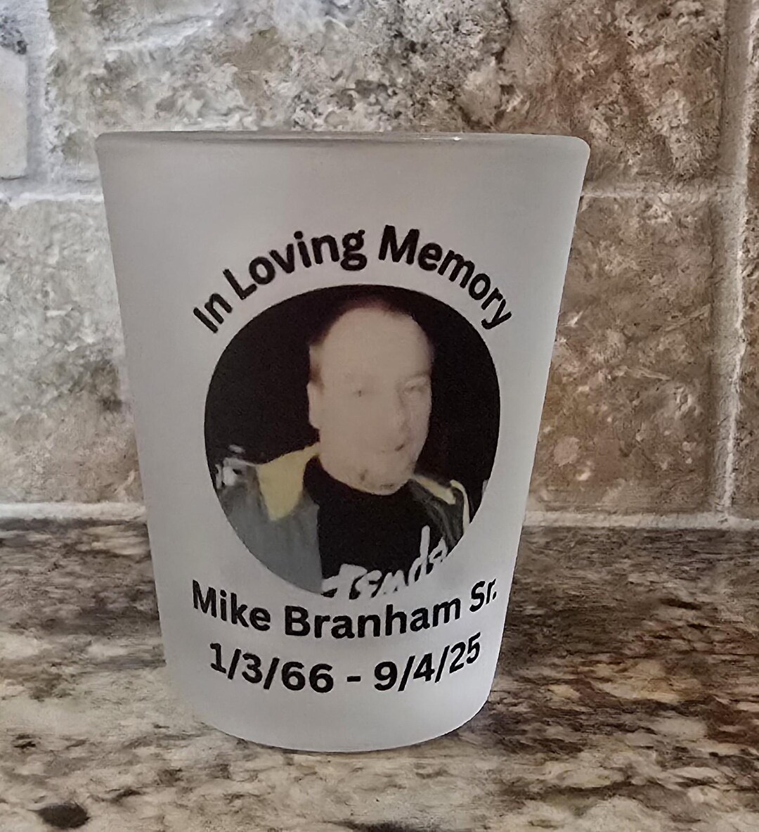 Memory Shot Glass, Funeral Favors, Personalized, Gifts for Funeral ...
