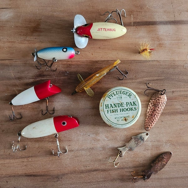 Vintage Fishing - Etsy