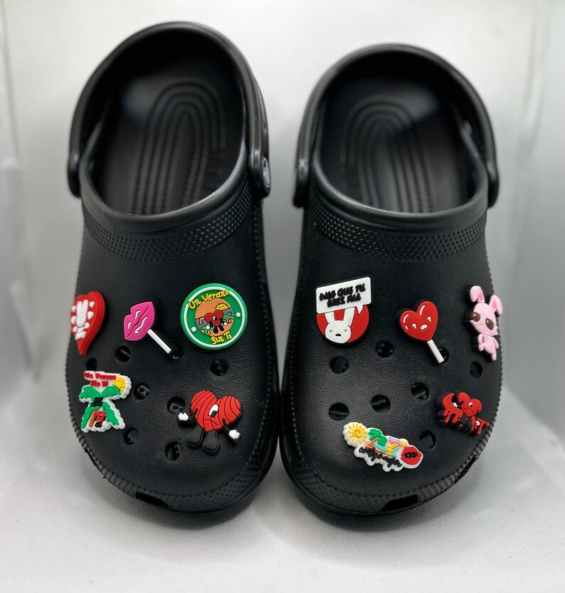 Bad Bunny Croc Charms - Etsy